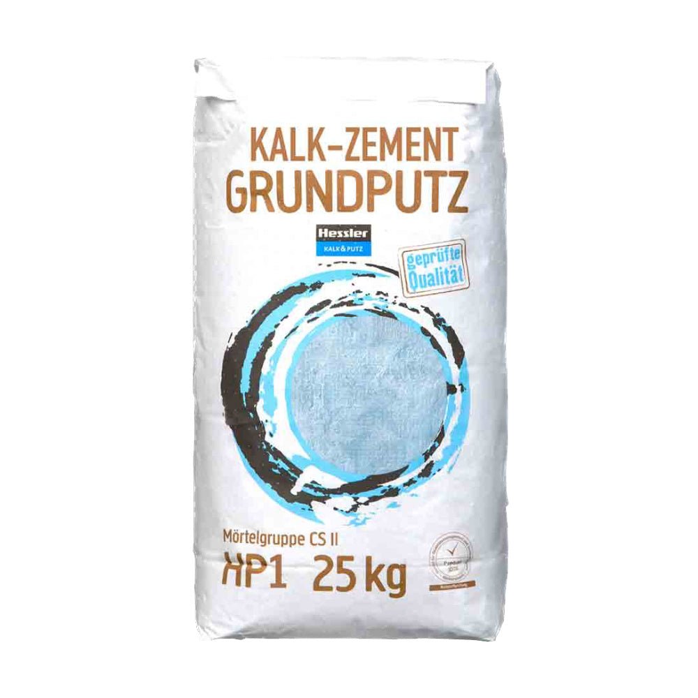 Hessler HP 1 Kalk-Zementputz | 25kg Sack – Der Naturbaustoffladen